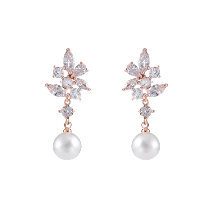 G. Westerleigh ER4149RG Boucle d'Oreille Or Rose